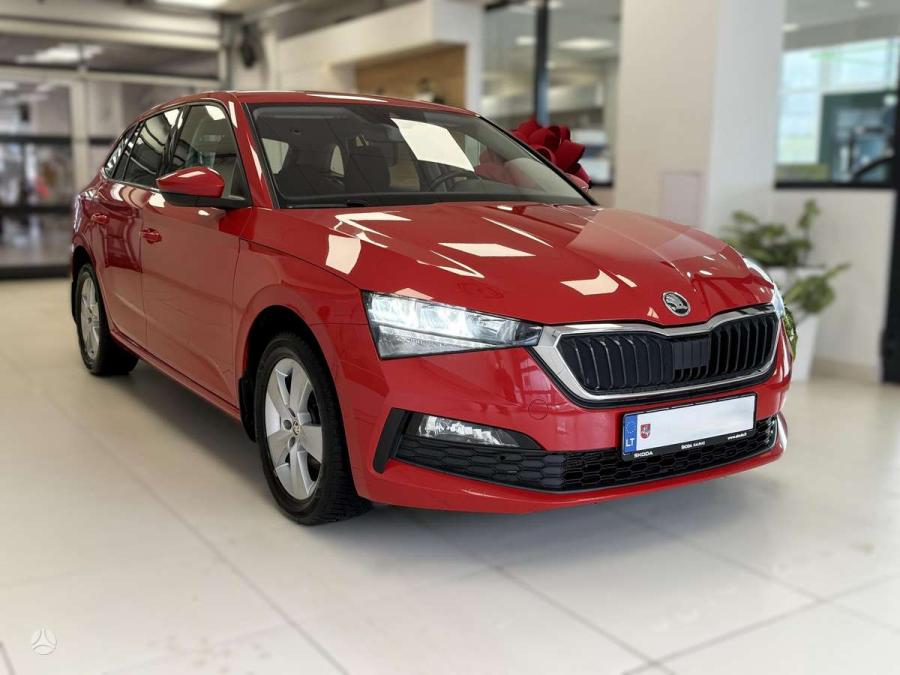 Sarkans Skoda Scala 2020 Kauņa, ar dzinēja tilpumu 1.60 L un nobraukumu 170 tūkst. km par 10800 €, foto 4 vietnē AUTOMOTO.COM.LV