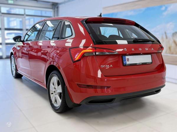 Red Skoda Scala 2020 in Kaunas, with an engine capacity of 1.60 L and mileage of 170 thousand km for 10800 €, photo 5 on AUTOMOTO.COM.LV