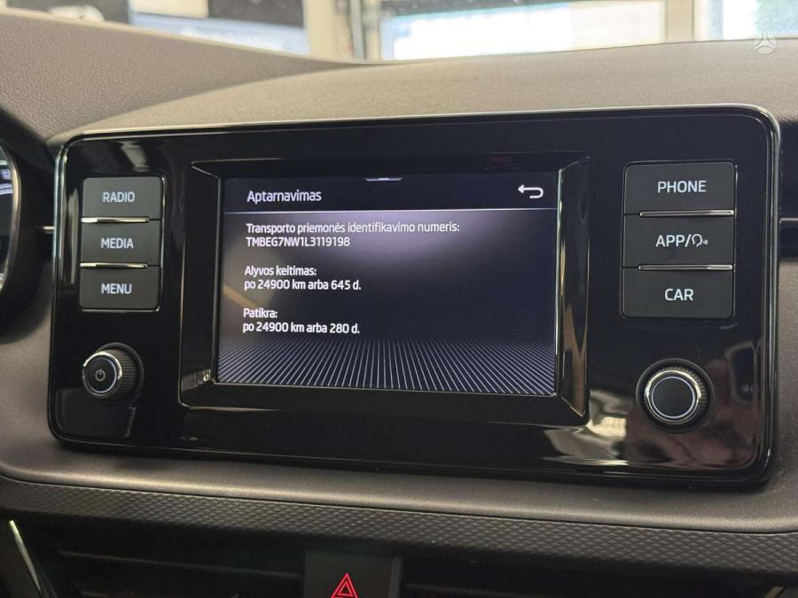Sarkans Skoda Scala 2020 Kauņa, ar dzinēja tilpumu 1.60 L un nobraukumu 170 tūkst. km par 10800 €, foto 16 vietnē AUTOMOTO.COM.LV
