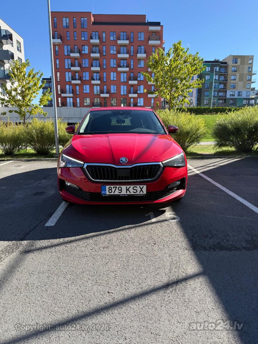 Sarkans Skoda Scala 2021 Tallina, ar dzinēja tilpumu 1.50 L un nobraukumu 121 tūkst. km par 17900 €, foto 1 vietnē AUTOMOTO.COM.LV