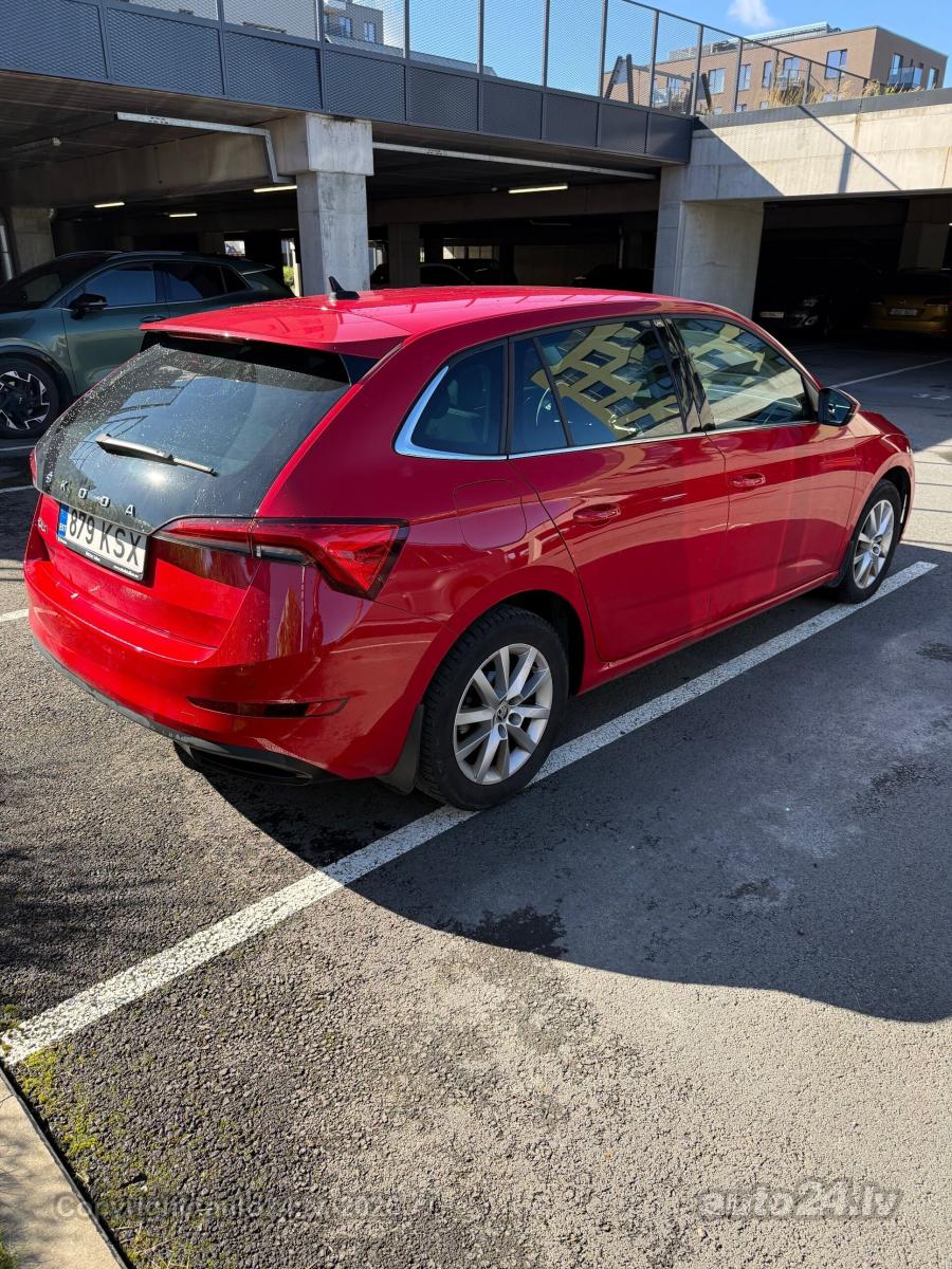 Sarkans Skoda Scala 2021 Tallina, ar dzinēja tilpumu 1.50 L un nobraukumu 121 tūkst. km par 17900 €, foto 5 vietnē AUTOMOTO.COM.LV