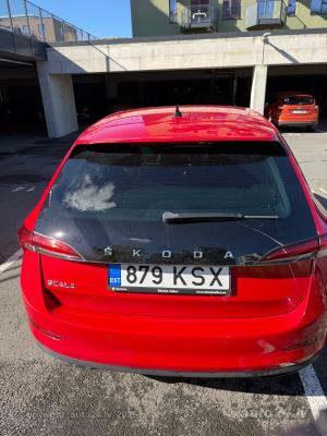 Sarkans Skoda Scala 2021 Tallina, ar dzinēja tilpumu 1.50 L un nobraukumu 121 tūkst. km par 17900 €, foto 6 vietnē AUTOMOTO.COM.LV