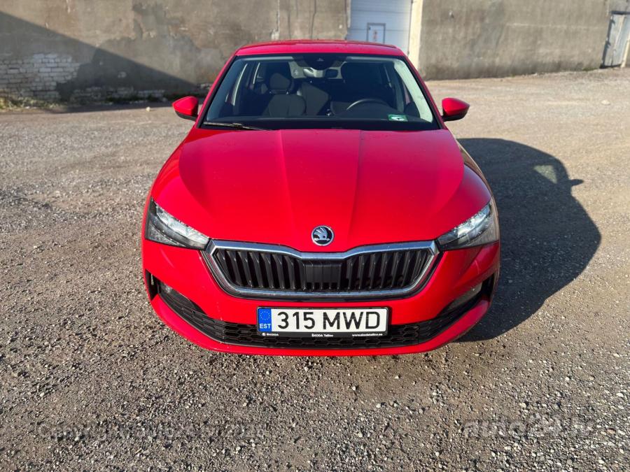 Red Skoda Scala 2022 in Tallinn, with an engine capacity of 1.00 L and mileage of 70 thousand km for 12900 €, photo 1 on AUTOMOTO.COM.LV