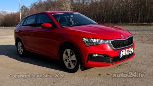 Red Skoda Scala 2022 in Tallinn, with an engine capacity of 1.00 L and mileage of 70 thousand km for 12900 €, photo 6 on AUTOMOTO.COM.LV