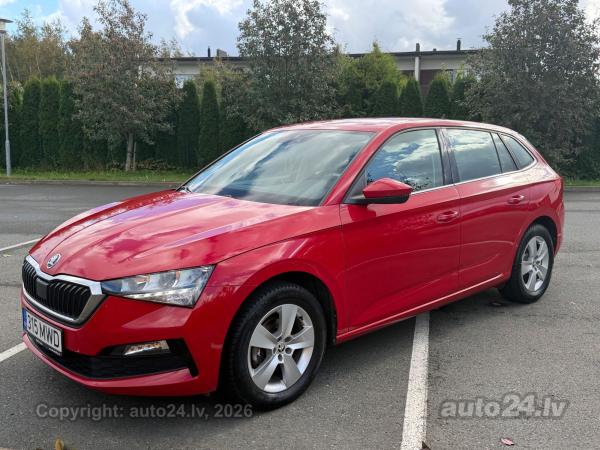 Sarkans Skoda Scala 2022 Tallina, ar dzinēja tilpumu 1.00 L un nobraukumu 76 tūkst. km par 12400 €, foto 1 vietnē AUTOMOTO.COM.LV