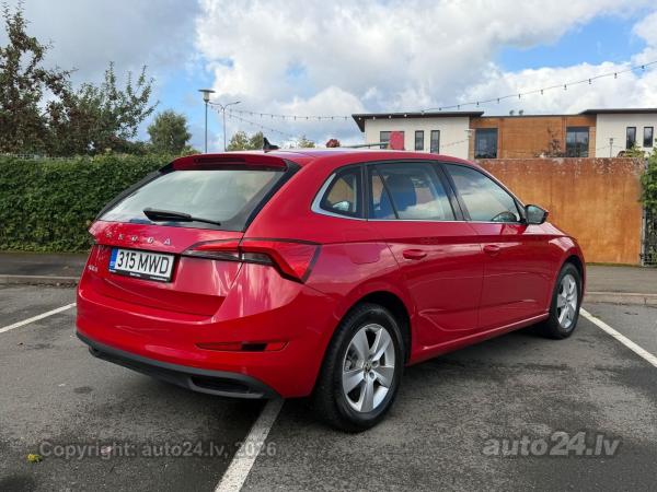 Sarkans Skoda Scala 2022 Tallina, ar dzinēja tilpumu 1.00 L un nobraukumu 76 tūkst. km par 12400 €, foto 5 vietnē AUTOMOTO.COM.LV