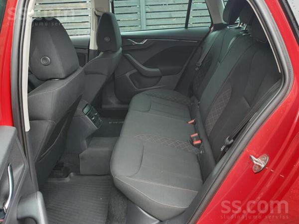 Красный Шкода Scala 2022 в Рига, объемом двигателя 1.50 л и пробегом 78 тыс. км за 16900 €, фото 10 на AUTOMOTO.COM.LV