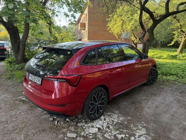 Sarkans Skoda Scala 2024 Viļņa, ar dzinēja tilpumu 1.50 L un nobraukumu 34 tūkst. km par 23000 €, foto 2 vietnē AUTOMOTO.COM.LV