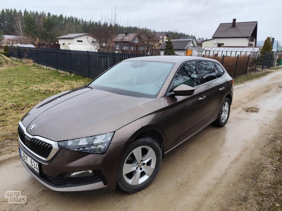 Skoda Scala 2019 in Klaipeda, with an engine capacity of 1.00 L and mileage of 95 thousand km for 8500 €, photo 1 on AUTOMOTO.COM.LV