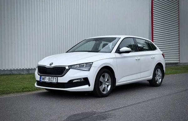 White Skoda Scala 2019 in Riga, with an engine capacity of 1.60 L and mileage of 248 thousand km for 9900 €, photo 1 on AUTOMOTO.COM.LV