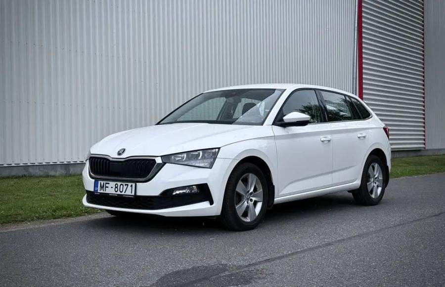 White Skoda Scala 2019 in Riga, with an engine capacity of 1.60 L and mileage of 248 thousand km for 9900 €, photo 1 on AUTOMOTO.COM.LV