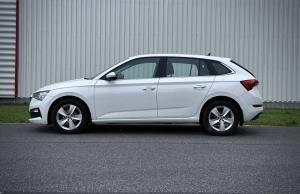 White Skoda Scala 2019 in Riga, with an engine capacity of 1.60 L and mileage of 248 thousand km for 9900 €, photo 3 on AUTOMOTO.COM.LV