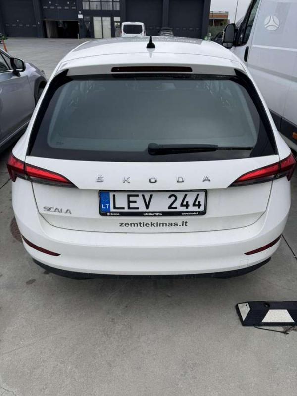 Balts Skoda Scala 2019 Kauņa, ar dzinēja tilpumu 1.60 L un nobraukumu 244 tūkst. km par 10406 €, foto 4 vietnē AUTOMOTO.COM.LV