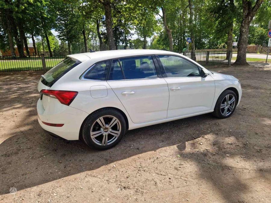 Balts Skoda Scala 2019 Mažeikiai, ar dzinēja tilpumu 1.60 L un nobraukumu 154 tūkst. km par 9300 €, foto 3 vietnē AUTOMOTO.COM.LV