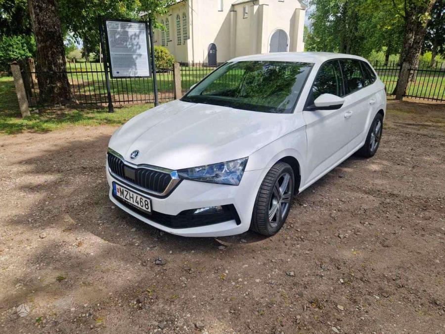 Balts Skoda Scala 2019 Mažeikiai, ar dzinēja tilpumu 1.60 L un nobraukumu 154 tūkst. km par 9300 €, foto 4 vietnē AUTOMOTO.COM.LV