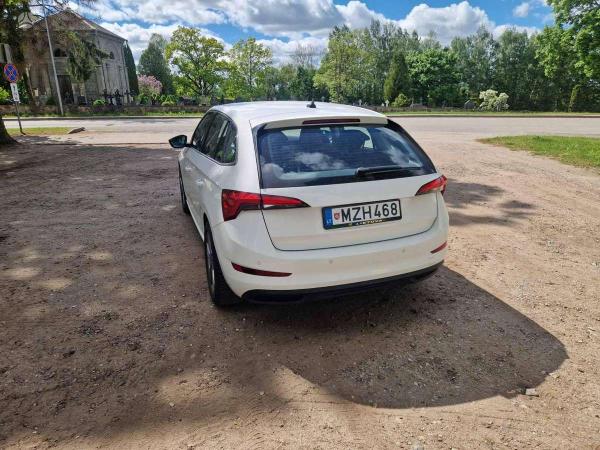 Balts Skoda Scala 2019 Mažeikiai, ar dzinēja tilpumu 1.60 L un nobraukumu 154 tūkst. km par 9300 €, foto 5 vietnē AUTOMOTO.COM.LV