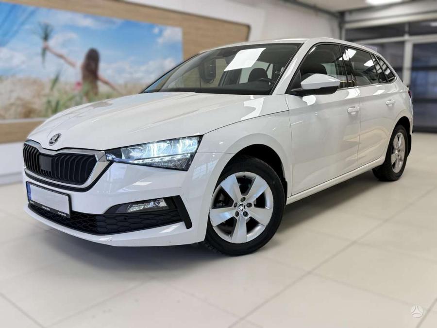 Balts Skoda Scala 2020 Kauņa, ar dzinēja tilpumu 1.60 L un nobraukumu 118 tūkst. km par 12200 €, foto 1 vietnē AUTOMOTO.COM.LV