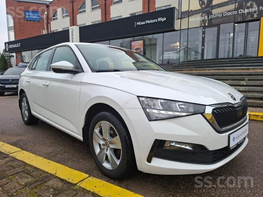 Balts Skoda Scala 2020 Rīga, ar dzinēja tilpumu 1.60 L un nobraukumu 94 tūkst. km par 12500 €, foto 1 vietnē AUTOMOTO.COM.LV