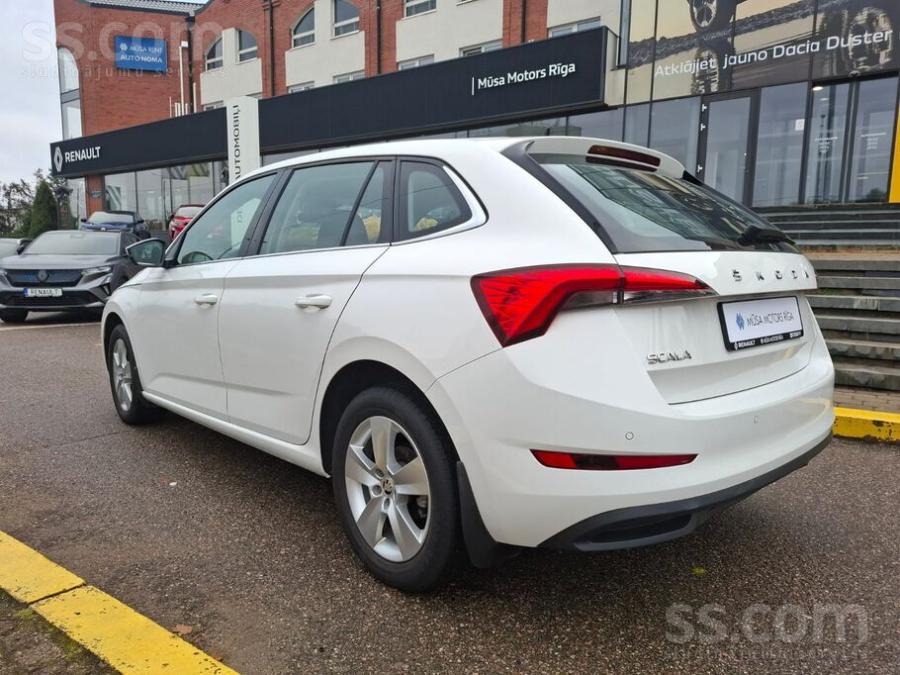 Balts Skoda Scala 2020 Rīga, ar dzinēja tilpumu 1.60 L un nobraukumu 94 tūkst. km par 12500 €, foto 6 vietnē AUTOMOTO.COM.LV