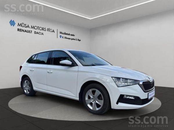 Белый Шкода Scala 2020 в Рига, объемом двигателя 1.60 л и пробегом 94 тыс. км за 11995 €, фото 1 на AUTOMOTO.COM.LV