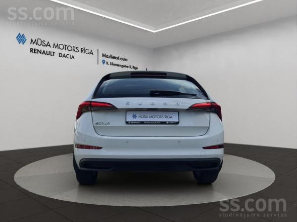 Белый Шкода Scala 2020 в Рига, объемом двигателя 1.60 л и пробегом 94 тыс. км за 11995 €, фото 6 на AUTOMOTO.COM.LV