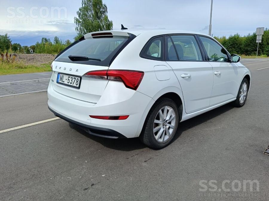 Balts Skoda Scala 2020 Rīga, ar dzinēja tilpumu 1.00 L un nobraukumu 136 tūkst. km par 9800 €, foto 5 vietnē AUTOMOTO.COM.LV