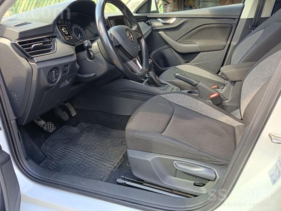 Balts Skoda Scala 2020 Rīga, ar dzinēja tilpumu 1.00 L un nobraukumu 136 tūkst. km par 9800 €, foto 6 vietnē AUTOMOTO.COM.LV