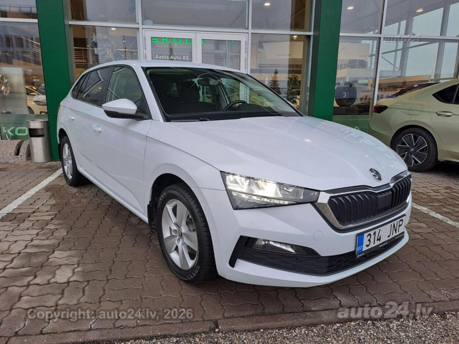 White Skoda Scala 2021 in Tartu, with an engine capacity of 1.00 L and mileage of 159 thousand km for 9900 €, photo 1 on AUTOMOTO.COM.LV