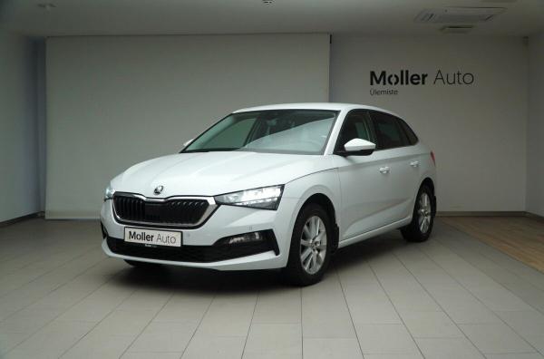 Balts Skoda Scala 2021 Peetri, ar dzinēja tilpumu 1.00 L un nobraukumu 65 tūkst. km par 16300 €, foto 1 vietnē AUTOMOTO.COM.LV