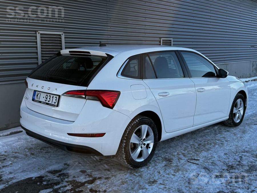 Balts Skoda Scala 2021 Rīga, ar dzinēja tilpumu 1.00 L un nobraukumu 101 tūkst. km par 12900 €, foto 5 vietnē AUTOMOTO.COM.LV
