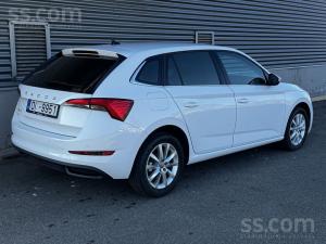 White Skoda Scala 2021 in Riga, with an engine capacity of 1.00 L and mileage of 143 thousand km for 11900 €, photo 6 on AUTOMOTO.COM.LV