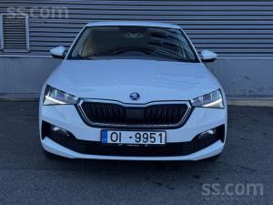 White Skoda Scala 2021 in Riga, with an engine capacity of 1.00 L and mileage of 143 thousand km for 11900 €, photo 9 on AUTOMOTO.COM.LV