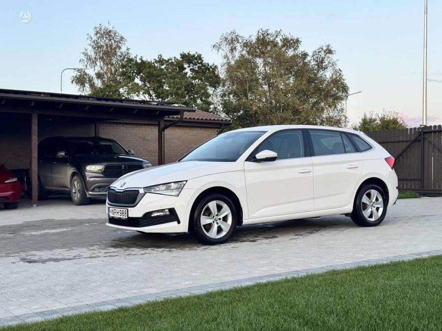Balts Skoda Scala 2021 Šauļi, ar dzinēja tilpumu 1.00 L un nobraukumu 78 tūkst. km par 12900 €, foto 6 vietnē AUTOMOTO.COM.LV