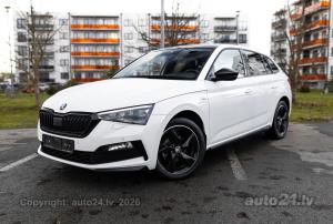 White Skoda Scala 2022 in Tallinn, with an engine capacity of 1.00 L and mileage of 46 thousand km for 17980 €, photo 2 on AUTOMOTO.COM.LV