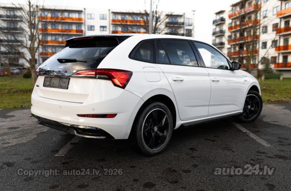 White Skoda Scala 2022 in Tallinn, with an engine capacity of 1.00 L and mileage of 46 thousand km for 17980 €, photo 5 on AUTOMOTO.COM.LV