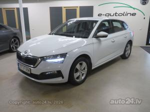 Balts Skoda Scala 2022 Tallina, ar dzinēja tilpumu 1.00 L un nobraukumu 130 tūkst. km par 13300 €, foto  vietnē AUTOMOTO.COM.LV