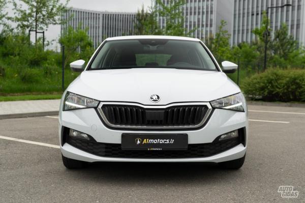 White Skoda Scala 2022 in Vilnius, with an engine capacity of 1.00 L and mileage of 205 thousand km for 7950 €, photo 3 on AUTOMOTO.COM.LV