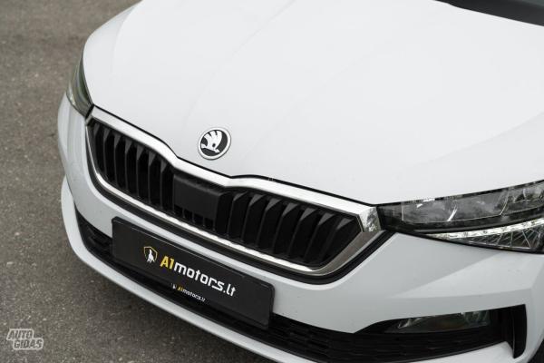 White Skoda Scala 2022 in Vilnius, with an engine capacity of 1.00 L and mileage of 205 thousand km for 7950 €, photo 4 on AUTOMOTO.COM.LV