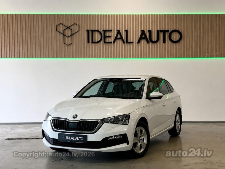 White Skoda Scala 2022 in Tallinn, with an engine capacity of 1.00 L and mileage of 125 thousand km for 12990 €, photo 1 on AUTOMOTO.COM.LV