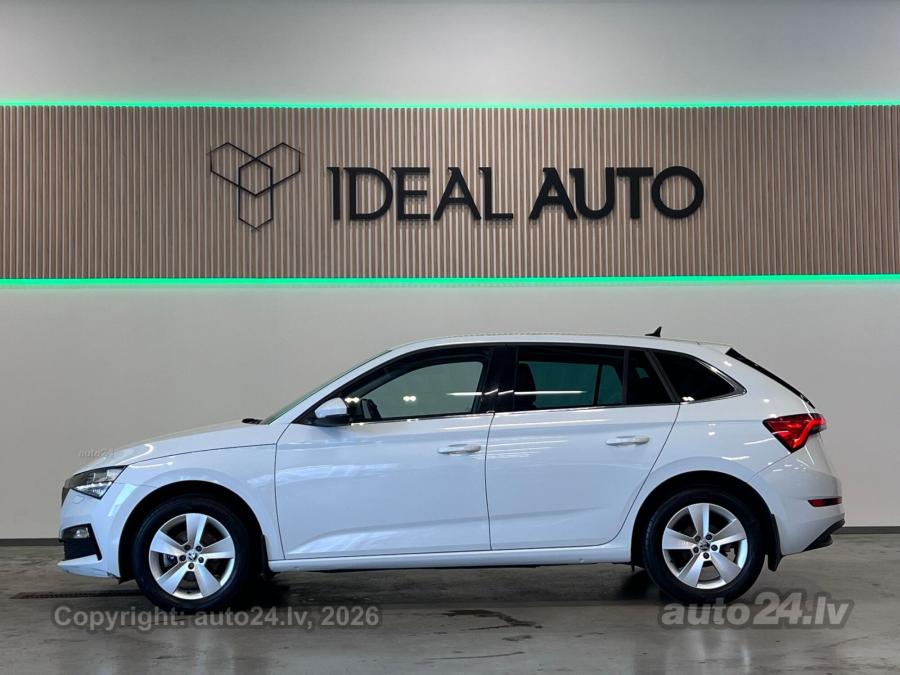 White Skoda Scala 2022 in Tallinn, with an engine capacity of 1.00 L and mileage of 125 thousand km for 12990 €, photo 4 on AUTOMOTO.COM.LV
