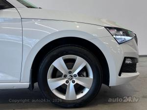 White Skoda Scala 2022 in Tallinn, with an engine capacity of 1.00 L and mileage of 125 thousand km for 12990 €, photo 6 on AUTOMOTO.COM.LV