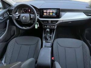 White Skoda Scala 2022 in Kaunas, with an engine capacity of 1.00 L and mileage of 165 thousand km for 12900 €, photo 9 on AUTOMOTO.COM.LV