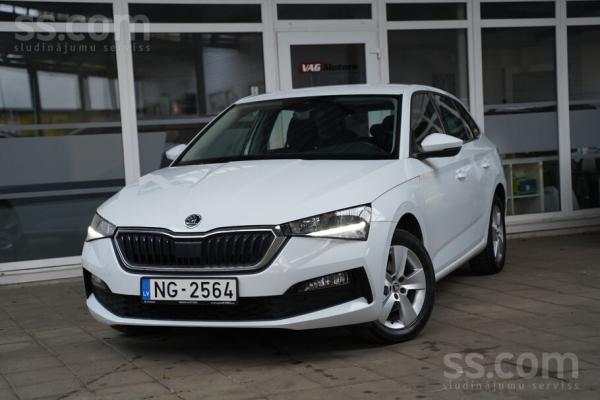 Balts Skoda Scala 2022 Rīga, ar dzinēja tilpumu 1.00 L un nobraukumu 139 tūkst. km par 9950 €, foto  vietnē AUTOMOTO.COM.LV