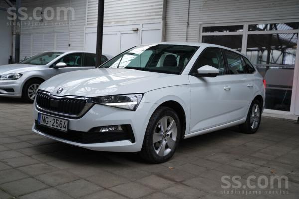White Skoda Scala 2022 in Riga, with an engine capacity of 1.00 L and mileage of 139 thousand km for 9950 €, photo 3 on AUTOMOTO.COM.LV
