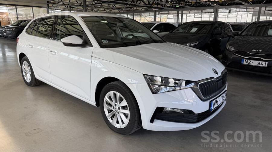 Balts Skoda Scala 2023 Rīga, ar dzinēja tilpumu 1.00 L un nobraukumu 53 tūkst. km par 15400 €, foto 7 vietnē AUTOMOTO.COM.LV