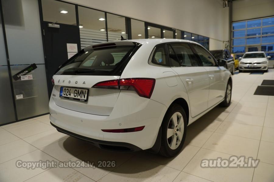 Balts Skoda Scala 2024 Tallina, ar dzinēja tilpumu 1.00 L un nobraukumu 46 tūkst. km par 18500 €, foto 4 vietnē AUTOMOTO.COM.LV