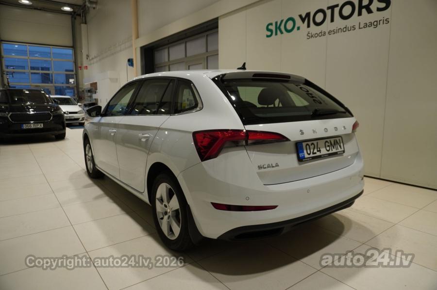 Balts Skoda Scala 2024 Tallina, ar dzinēja tilpumu 1.00 L un nobraukumu 46 tūkst. km par 18500 €, foto 5 vietnē AUTOMOTO.COM.LV