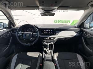 White Skoda Scala 2024 in Riga, with an engine capacity of 1.00 L and mileage of 45 thousand km for 20500 €, photo 10 on AUTOMOTO.COM.LV