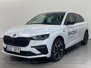 Balts Skoda Scala 2025 Tallina, ar dzinēja tilpumu 1.00 L un nobraukumu 7 tūkst. km par 23900 €, foto  vietnē AUTOMOTO.COM.LV