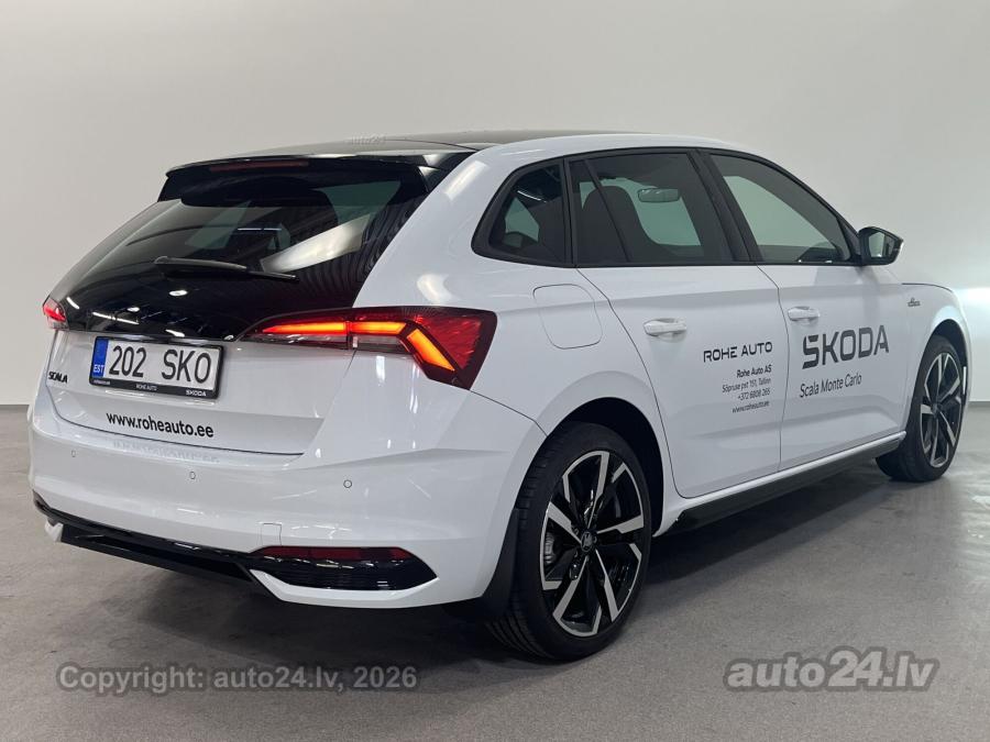 Balts Skoda Scala 2025 Tallina, ar dzinēja tilpumu 1.00 L un nobraukumu 7 tūkst. km par 23900 €, foto 5 vietnē AUTOMOTO.COM.LV